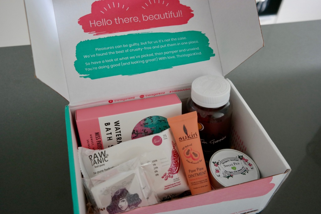 The Vegan Kind beauty box review - The Vegan Twist
